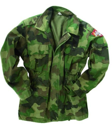 Serbian Armed Forces Camo Field Jacket - CampXSurplus