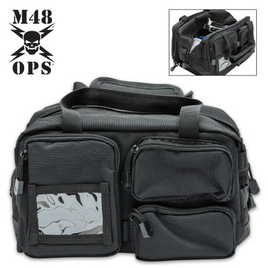 M48 Black Tactical Tool Bag - CampXSurplus
