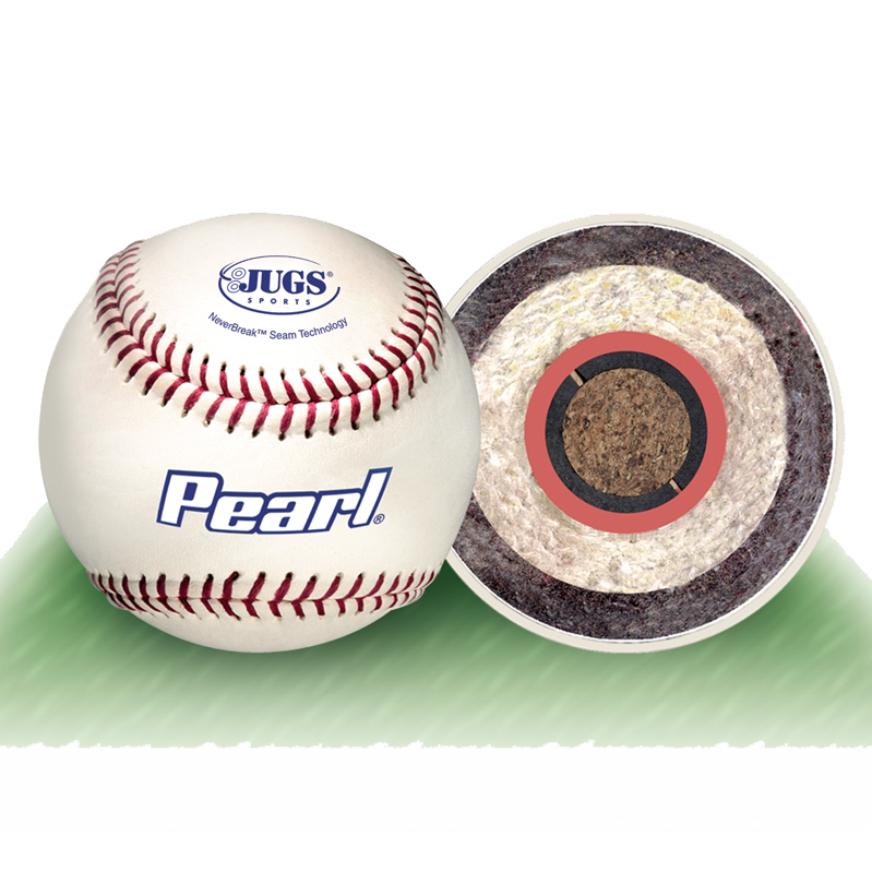 Pearl® Leather Baseballs - Jugs Sports