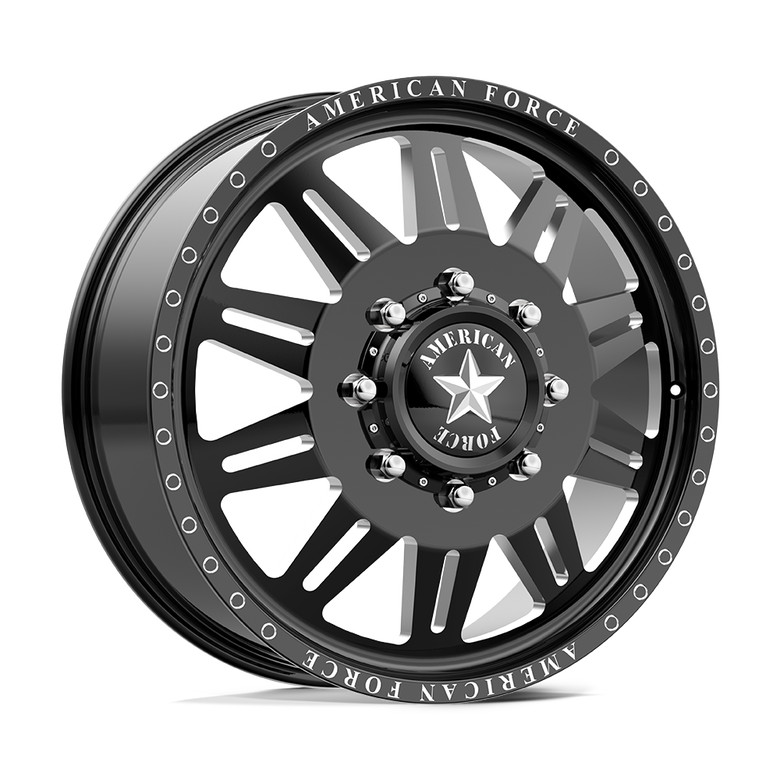 20, 22, 24 American Force DB04 Clutch DBO Black Dually Wheels