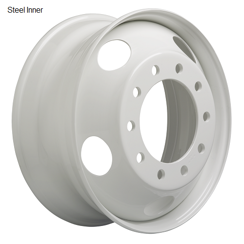 19.5 x 7.5 Accuride Classic Dually Wheel Kit