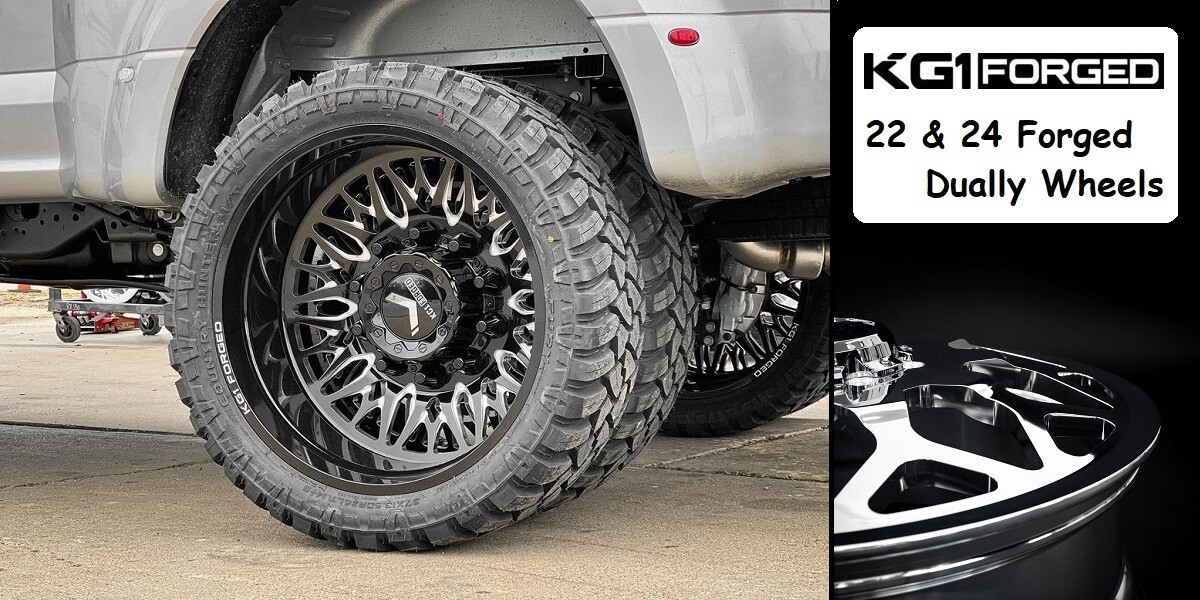 KG1 Forged Dually Wheels | KG1 Dually Wheels | Dually Rims