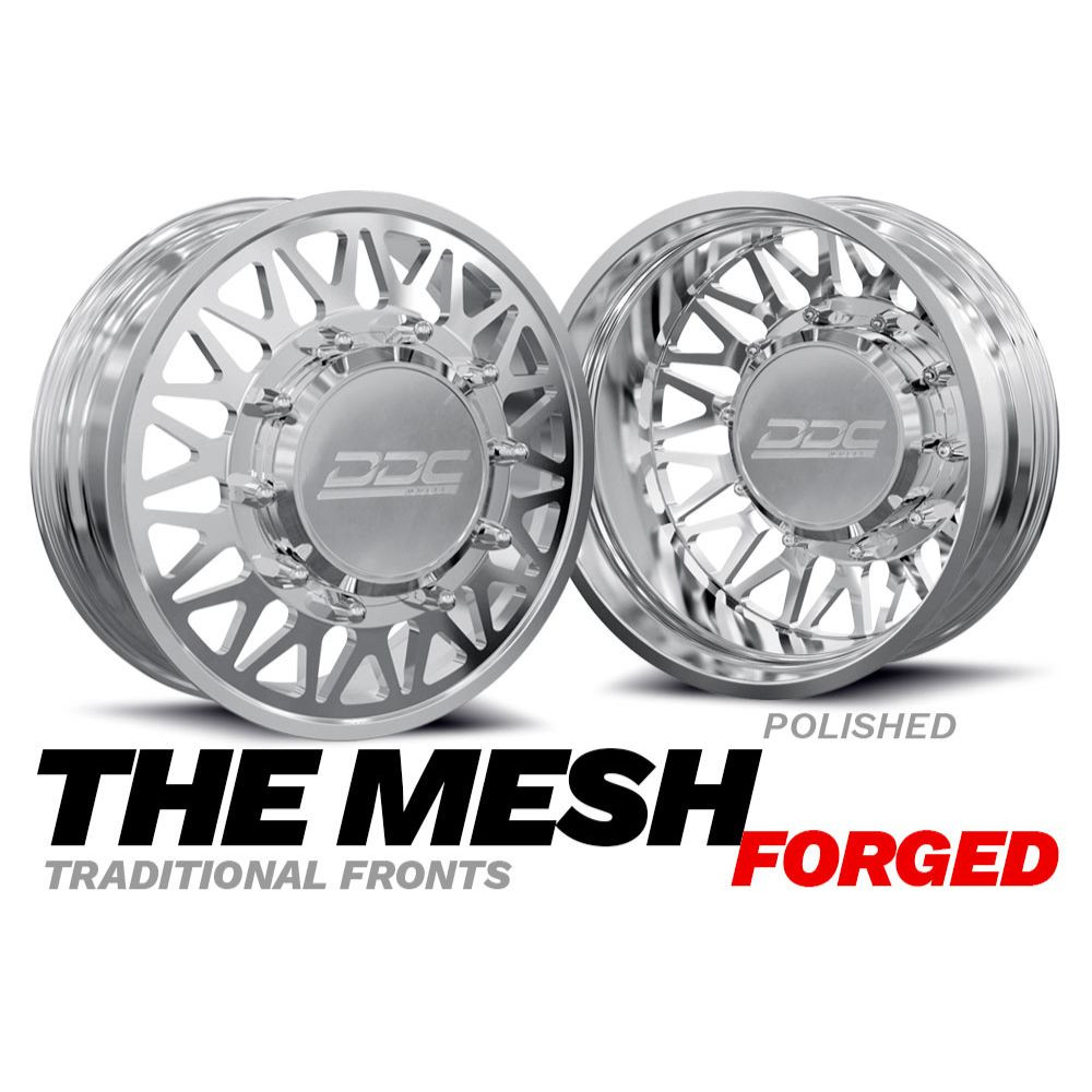 DDC The Mesh Forged Polished | Dually Wheels