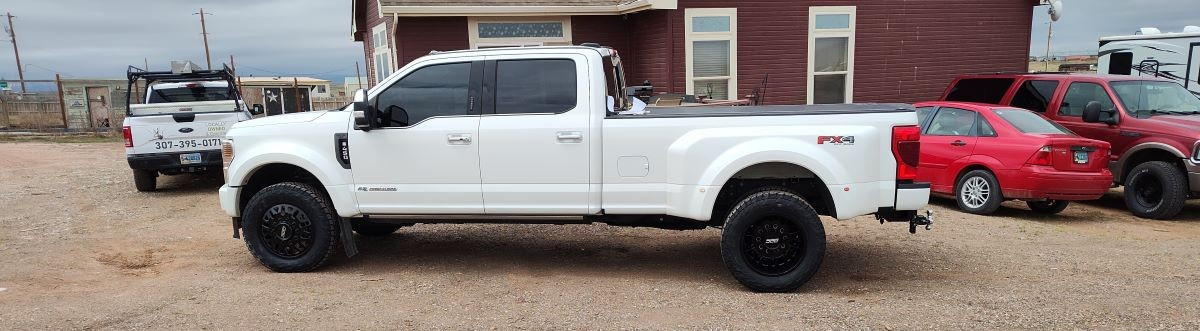 20 & 22 DDC Aftermath Black/Milled Dually Wheels