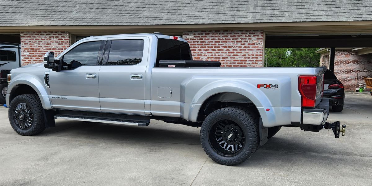 20 & 22 DDC Aftermath Black/Milled Dually Wheels