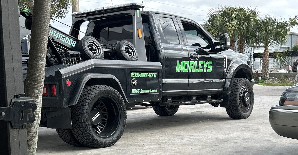 20 & 22 DDC Aftermath Black/Milled Dually Wheels
