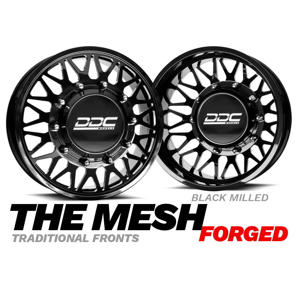 DDC The Spoke Gloss Black | Forged Dually Wheels
