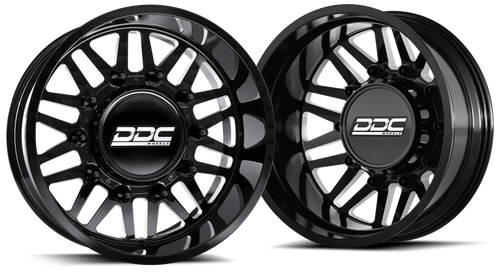 DDC Aftermath Black/Milled | Super Single Wheels
