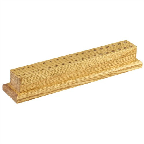 GUNSMITH'S PUNCH & NEEDLE FILE BENCH BLOCK