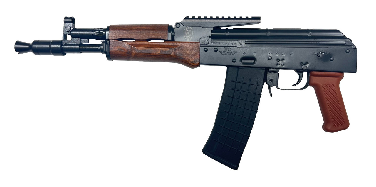 Pioneer Arms Forged Trunnion Hellpup Elite AK-47 Pistol - Black | 5.56 ...