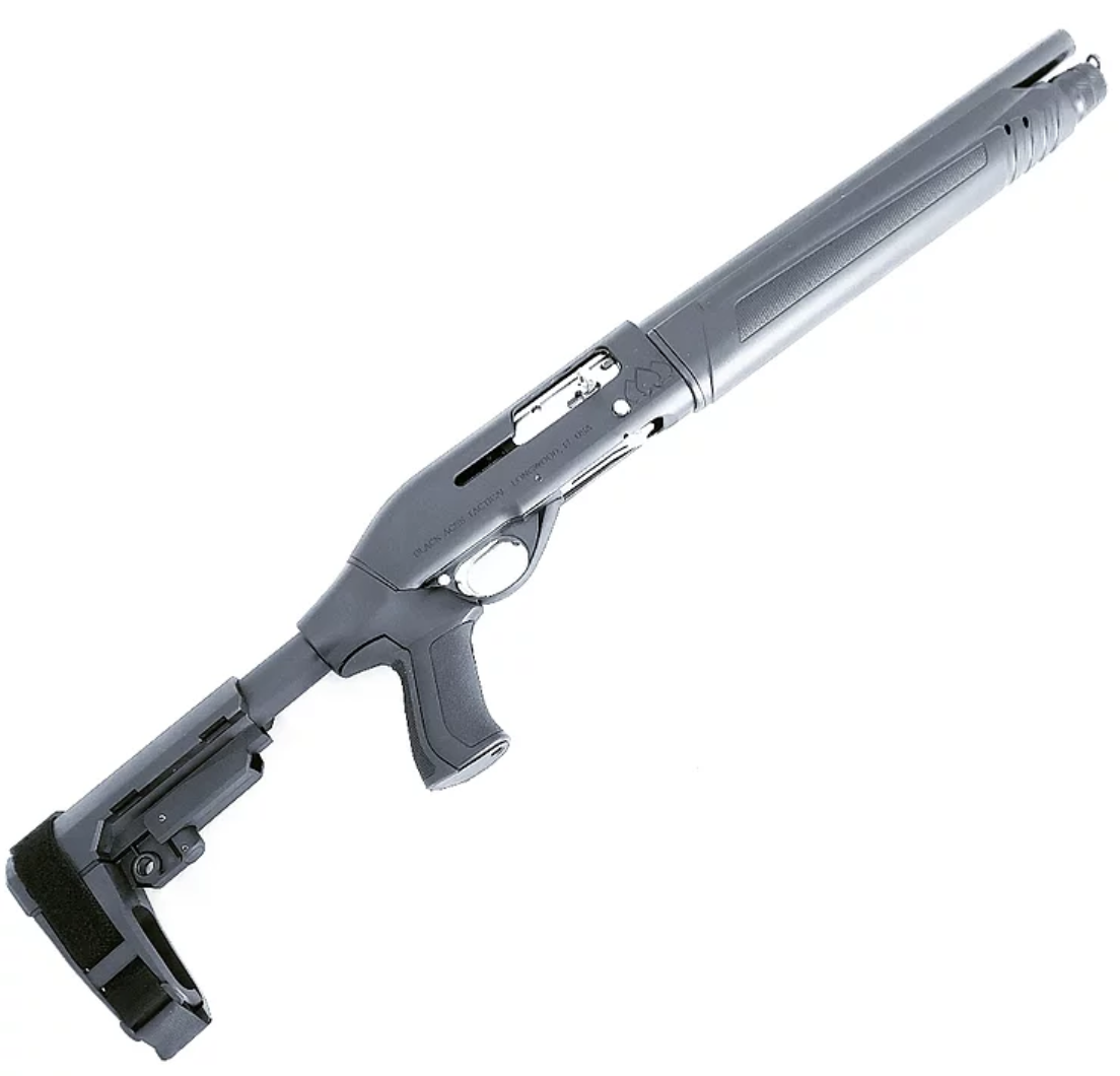 Black Aces Tactical Pro Series S 12GA, 14in. Barrel, 4rd, SBA3 Brace ...