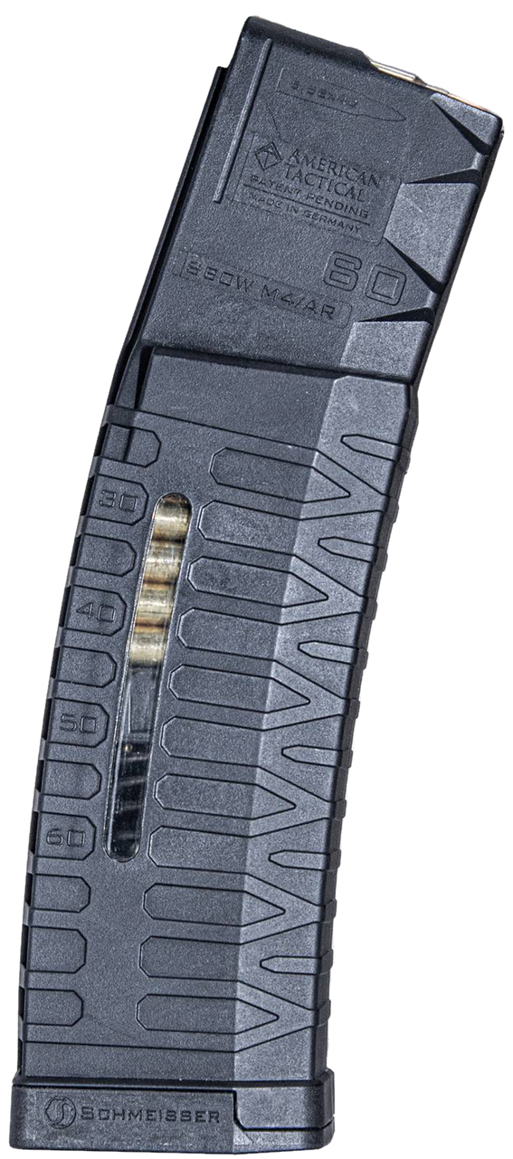 American Tactical Inc. ATI Schmeisser AR15 Magazine 60rd G2 Windowed ...