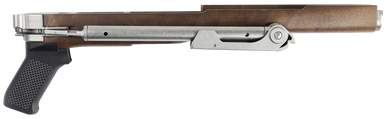 Samson 10-00001-00 A-TM Folding Stock Stainless Steel & Walnut Finish ...
