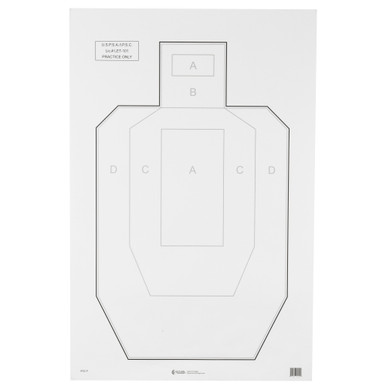 Action Target IPSCP100 Military IPSC/USPSA IPSC Paper Hanging 23" x 35 ...