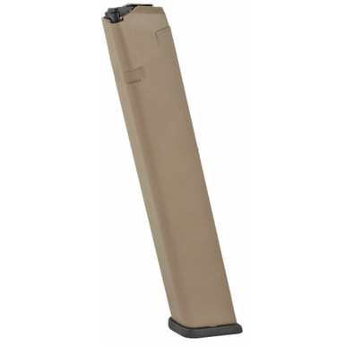 ProMag Polymer Magazine Glock 17 19 26 9mm FDE 32 Round Capacity