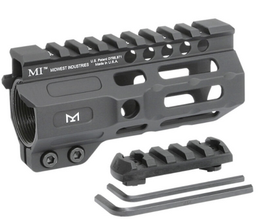 Midwest Industries CRM-Series AR-15 Aluminum Handguard - Black | 4.5 ...