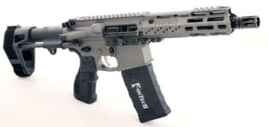 FosTech Lite Tomcat Fighter Series AR15 Pistol - Tungsten | 300 BLK | 7 ...