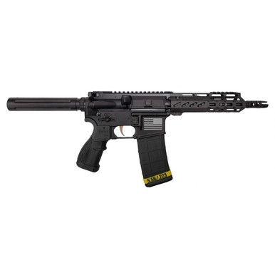FosTech Tech-15 Fighting Patriot AR15 Pistol - Black | 5.56NATO | 7.5 ...
