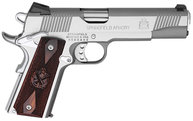 Springfield Armory 1911 Loaded 45 ACP 5" Stainless Cocobolo Grip