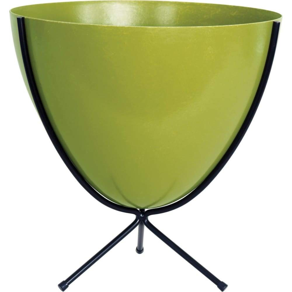 Mid Century Bullet Planter Dark Blue - Designdistrict