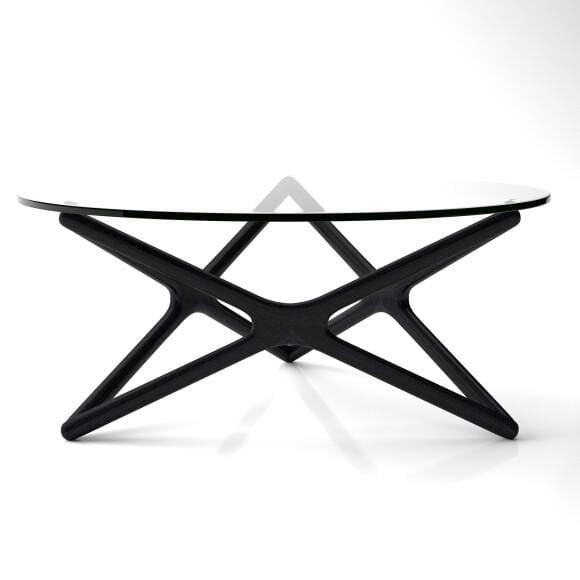 Sean Dix Triple X Dining Table Black - Designdistrict
