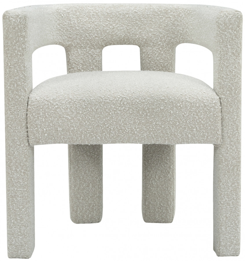 Carlo Boucle Fabric Dining Chair, Set of 2