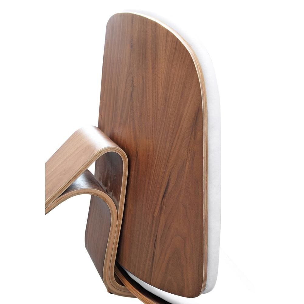 Shell Chair White Leather - Designdistrict