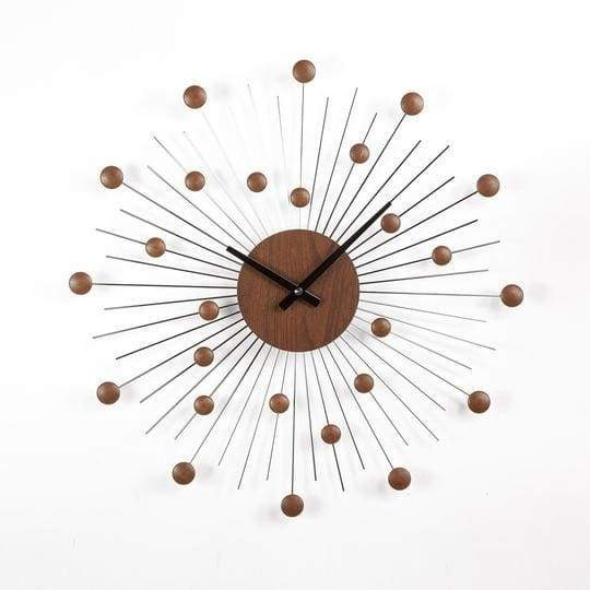 Mid Century Star Clock - Designdistrict