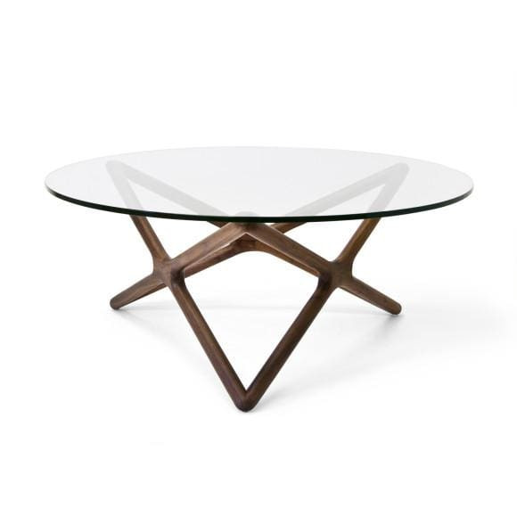 Sean Dix Triple X Coffee Table Walnut - Designdistrict