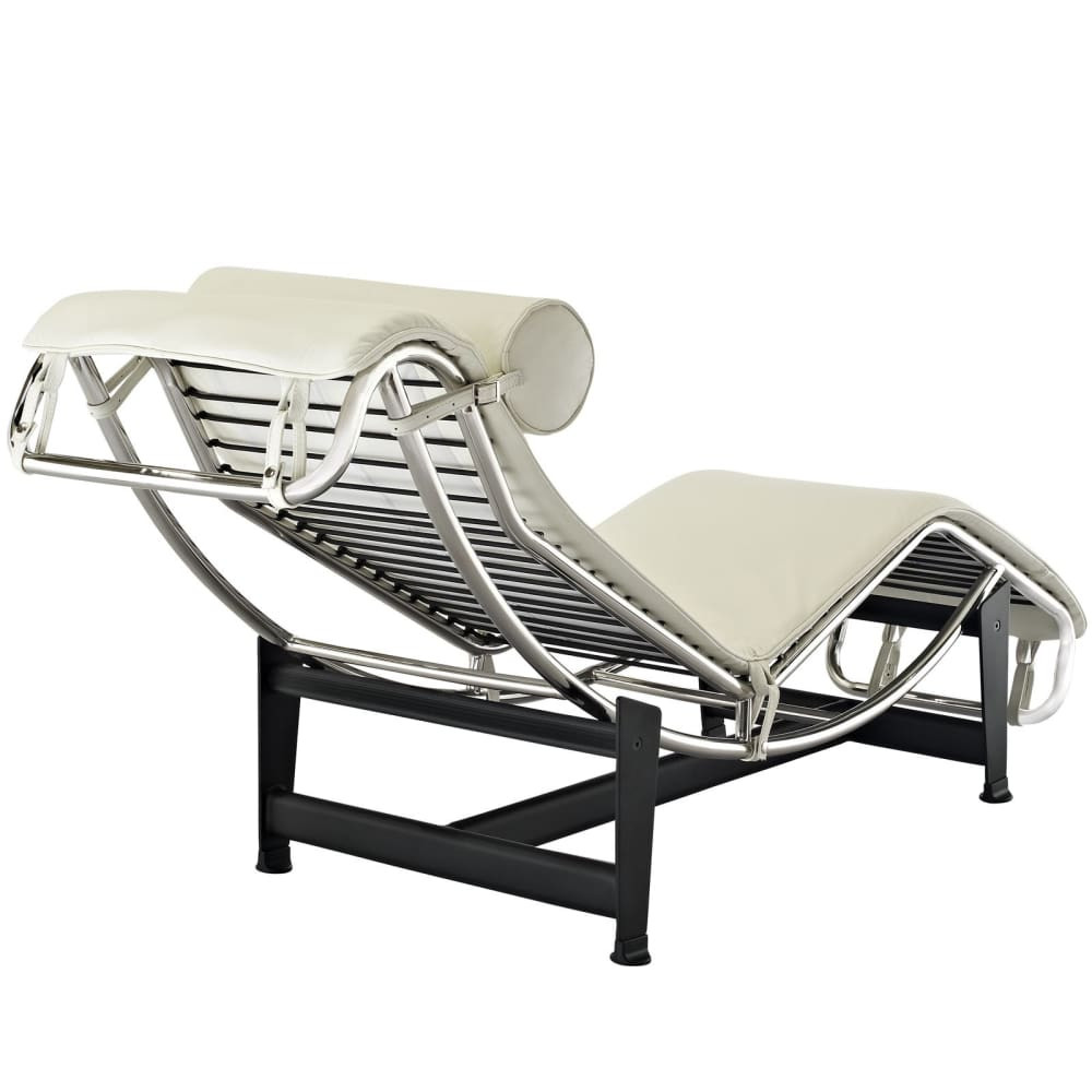 CHARLES LEATHER CHAISE LOUNGE - Designdistrict