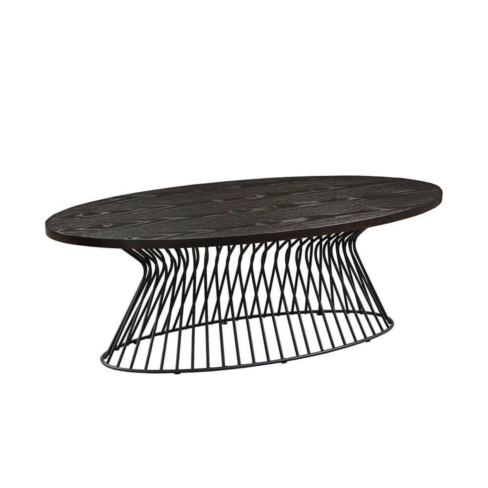 Mercury Coffee Table Black Finish - Designdistrict