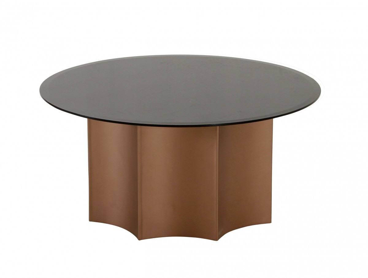 Lawson Modern Round High Coffee Table