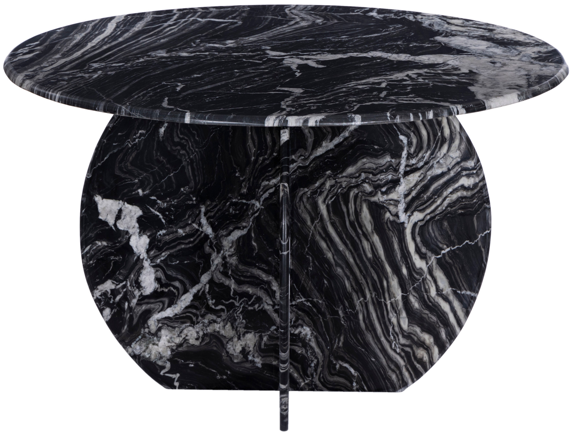 Venturia Black Marble Dining Table