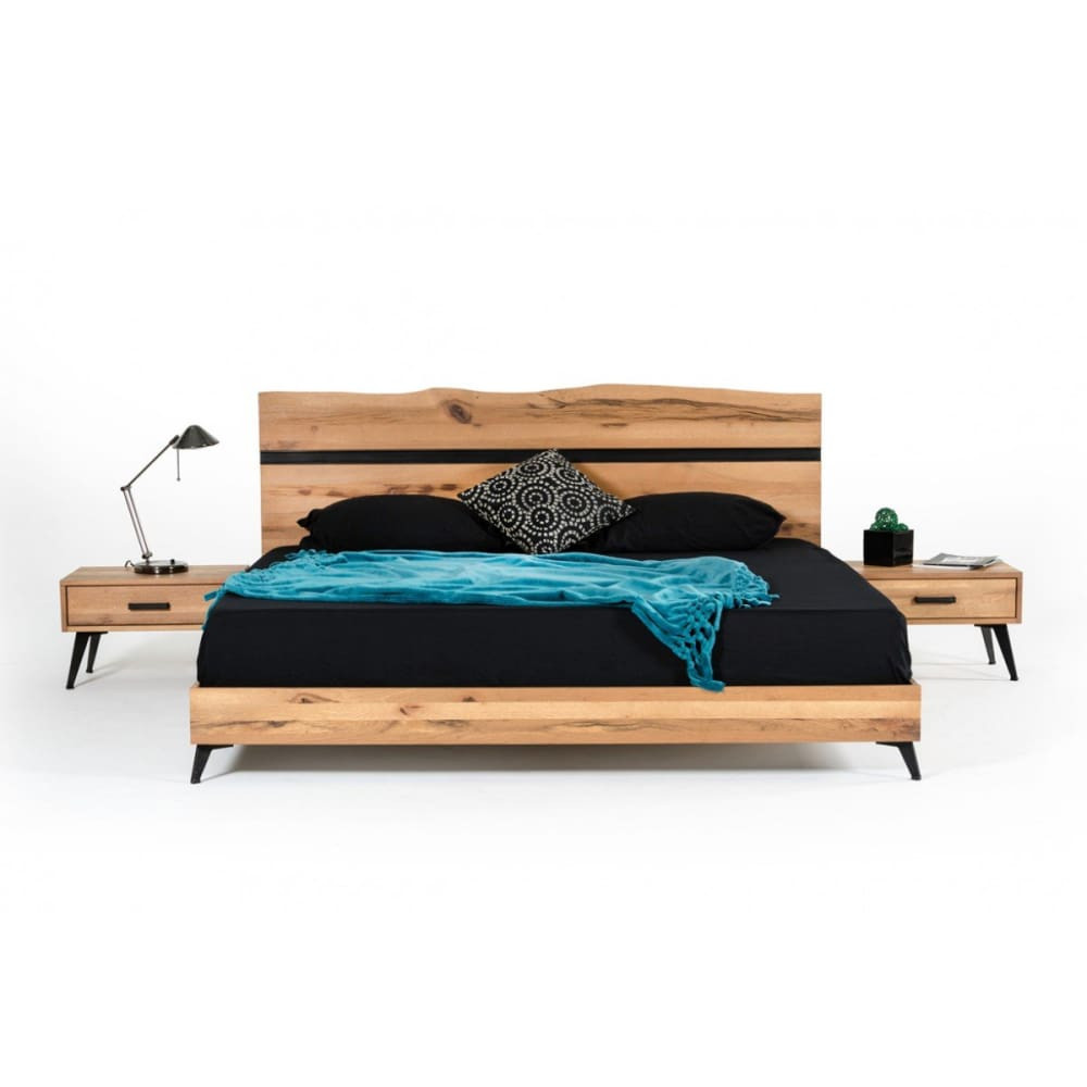 Maliah Natural Oak Bed