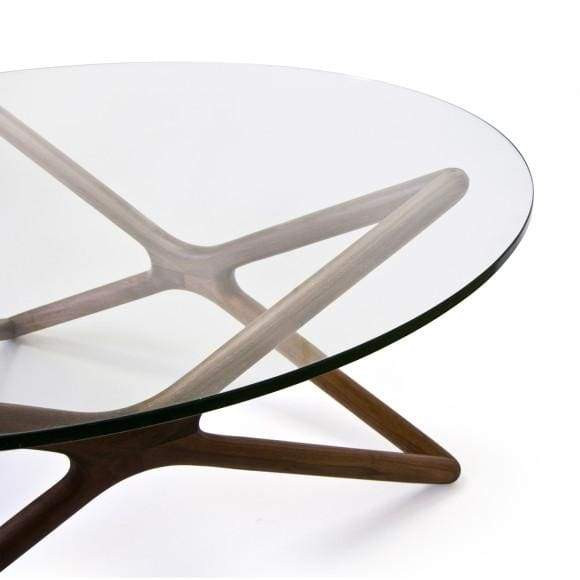 Sean Dix Triple X Dining Table Walnut - Designdistrict