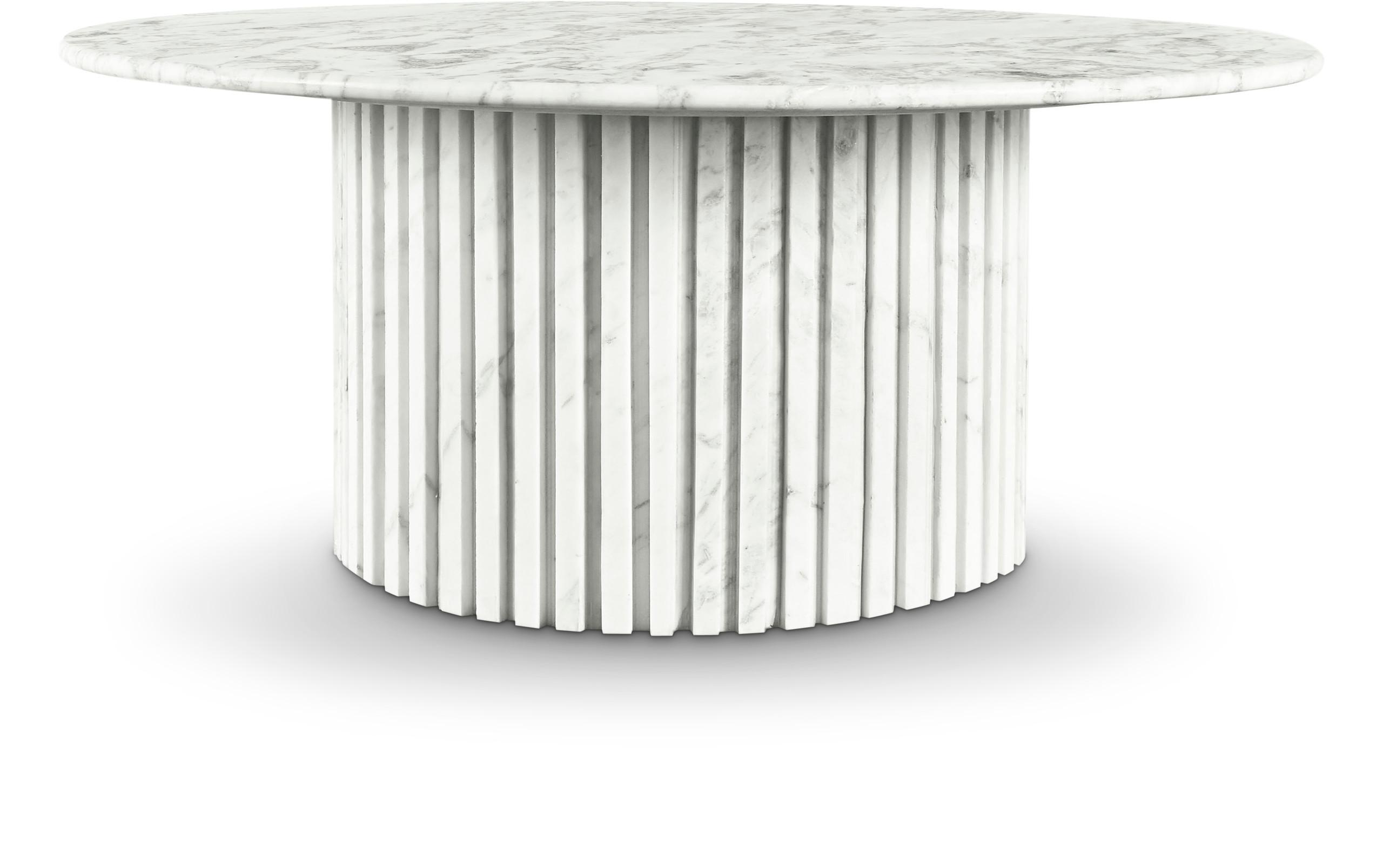 Geneva Marble Accent Side Table
