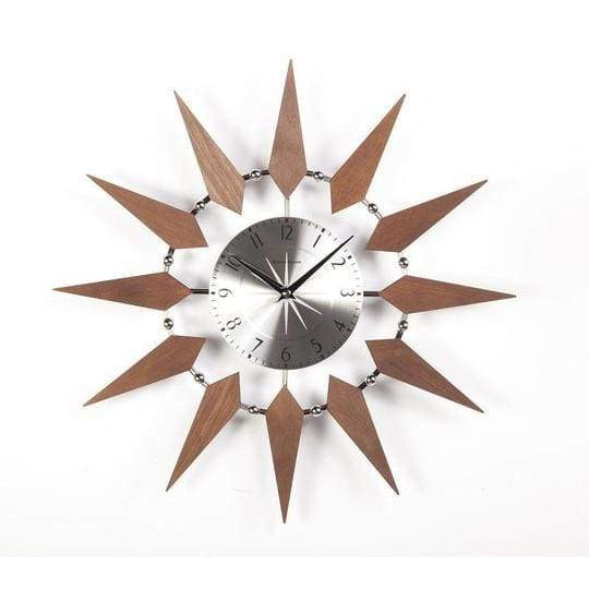 Classic Starburst Clock - Designdistrict