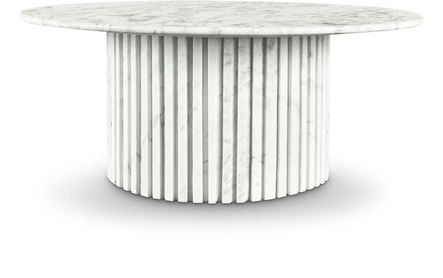 Geneva Round Marble Dining Table