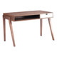 Linear Walnut Desk - Designdistrict