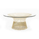 Premium Platner Wire Coffee Table Gold - Designdistrict