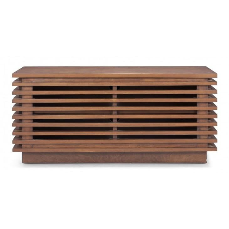 Linear Walnut Desk - Designdistrict
