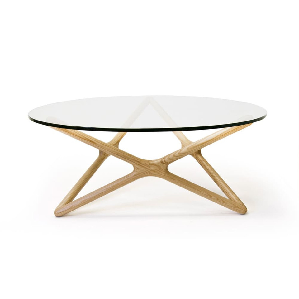 Sean Dix Triple X Side Table Natural - Designdistrict