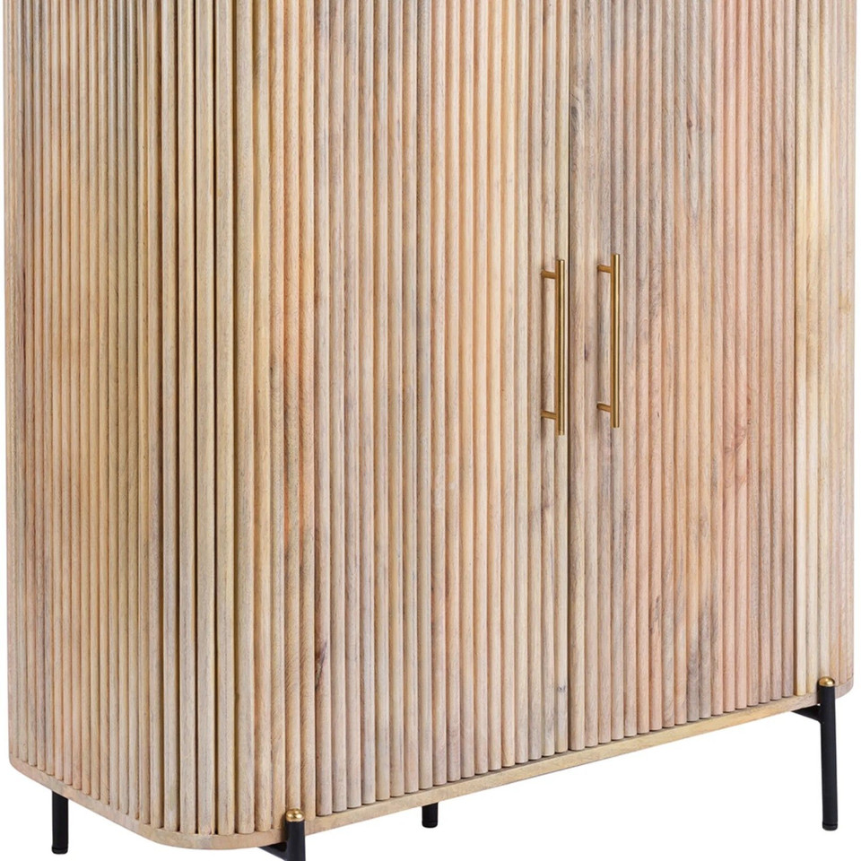 Camden White Marble & Mango Buffet