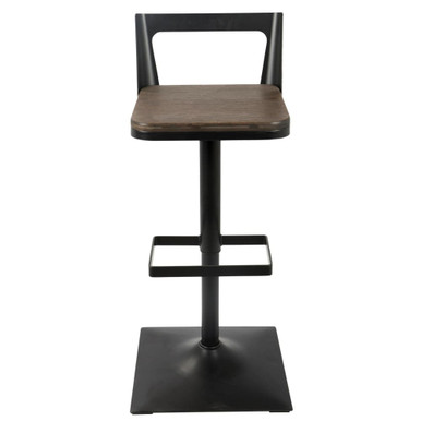 Samuel Bar Stool Black Espresso - Designdistrict