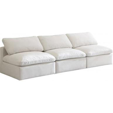 Portland Plush Velvet Standard Cloud Modular Down Filled