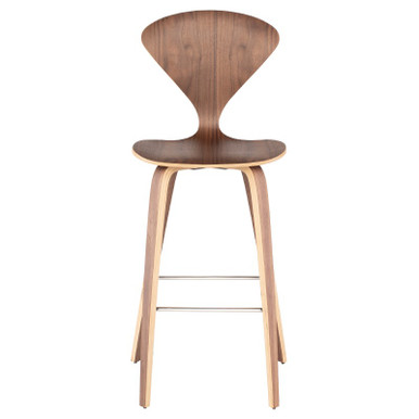 Cherner Premium Bar Stool in Walnut - Designdistrict
