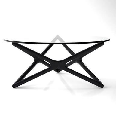 Sean Dix Triple X Coffee Table Black - Designdistrict