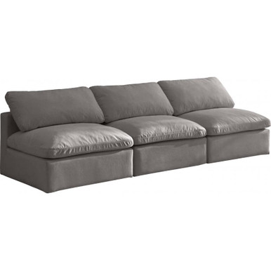 Portland Plush Velvet Standard Cloud Modular Down Filled