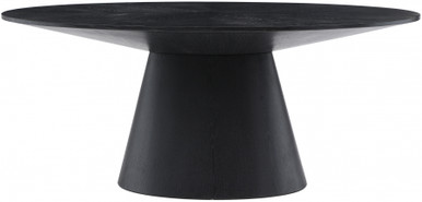 Europa 72" Black Dining Table