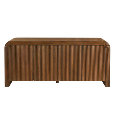 Waterfall 70" Fluted Sideboard Cabinet